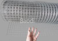 China Zinc Coated Welded Wire Screen Square Mesh 0.5m to 1.8m Height 14 to 29 Gauge for sale