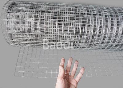 China Zinc Coated Welded Wire Screen Square Mesh 0.5m to 1.8m Height 14 to 29 Gauge for sale