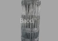 China Galvanized Woven Wire Fence for Livestock 2mm-2.5mm Wire Diameter 0.8m-1.65m Height for sale