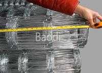 China Electro Galvanized Field Fence 74 Inches Height 50m Roll Farm Livestock Fencing for sale