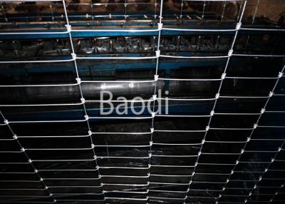 China Hinge Joint Grassland Fence Zinc Coated 2.5mm Wire Farm Field Fence 150mm Spacing for sale