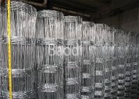 China Hot Dipped Galvanized Grassland Woven Field Fence 0.8m to 1.8m Height 50m Rolls for sale