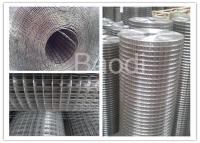 China Galvanized Welded Iron Wire Hardware Cloth 1/2in to 2in Mesh 12-24 Gauge Silver Bird Fence for sale