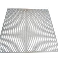 China 0.5mm Round Hole Perforated Metal Sheet Panel Corrosion Resistant Stainless Steel 304 316 for sale