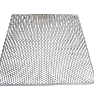 China 0.5mm Round Hole Perforated Metal Sheet Panel Corrosion Resistant Stainless Steel 304 316 for sale