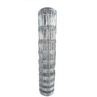 China Galvanized Woven Farm Fence 1.8m Height 100m Roll Hinge Joint Knot Grassland Fence for sale