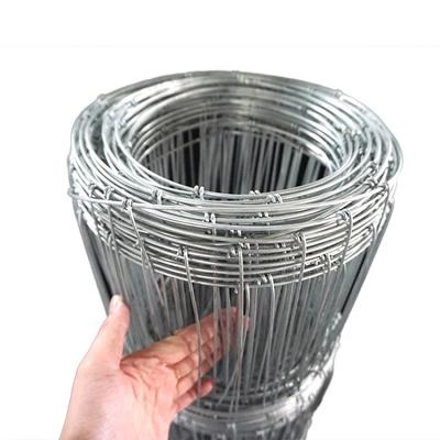 China Galvanized Farm Field Fence 50m Roll 15cm Vertical Spacing Woven Mesh for Ranch Protection for sale