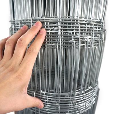 China Galvanized Woven Farm Fence 0.8-1.8m Height 50-100m Roll for Livestock Enclosure for sale