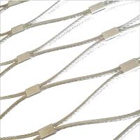 China 304 Stainless Steel Cable Mesh Netting 1.2mm to 4mm Wire Diameter for Safety Protection for sale