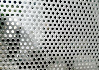 China 304L 316L Perforated Stainless Steel Mesh Round 0.8mm Hole 1m x 2m Sheet for sale