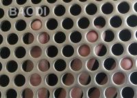 China Stainless Steel 304 316L Perforated Mesh Round Hole 1m x 2m 0.5mm Thickness for sale