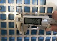 China Square Hole Galvanized Decorative Screen ODM Perforated Mesh 1m X 2m for sale