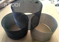 China Powder Coated Round Hole Perforated Metal Tube 3.5mm Hole Size Carbon Steel for sale