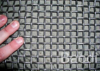China Customized Crimped Vibrating Screen Wire Mesh Electro Galvanized 4 Mesh 1.25mm Wire Diameter for sale