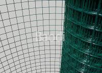 China PVC Coated Green Welded Wire Mesh 19 Gauge 1x1 Inch Animal Fence Roll for sale