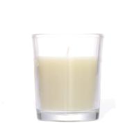 China Aroma Home Custom Aromatherapy Glass Jar Candle White 70g*3 for Wedding Birthday for sale