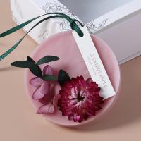 China Eco Friendly Soy Wax Scented Dried Flowers Wax Tablets for sale