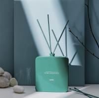 China Scent Stick Air Refresh Aroma Reed Diffuser Oil Glass Bottle 100ml for Home Office for sale