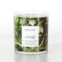 China Private Label Aromatherapy Glasses Luxury Soy Scented Candle 220G 8x9cm for sale
