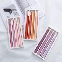 China Religious Lighting Wax Taper Candles 4pcs Gift Set Prayer Party Event Mix Color for sale