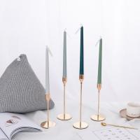 China Religious Lighting Wax Taper Candles 4pcs Gift Set Prayer Party Event Mix Color for sale