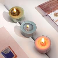 China AROMA HOME 4 pcs Pack Aromatherapy DIY High Quality Ginger orange Rose Fragrance Soy Wax Scented Tea Light Candles for sale
