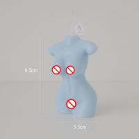 China AROMA HOME Handmade Private Label Customized Woman Body Curvy Female Torso Naked Model Shaped Carved Scent Soy Wax Cand for sale