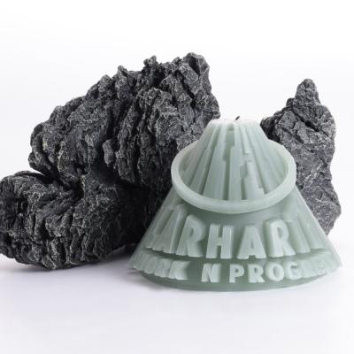 China Aroma Home Irregular Mountain candle Handmade Soy Wax Cone Art Scented Candle For Home Decoration for sale