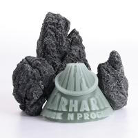 China Aroma Home Irregular Mountain candle Handmade Soy Wax Cone Art Scented Candle For Home Decoration for sale