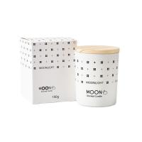 China AROMA HOME Natural Christmas Widely Used Gradient Nordic Style Soy Wax Glass Jar Scented Candle with Folding Box for sale