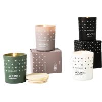 China Organic Aromatherapy Soy Wax Scented Jar Candles Private Label Long Lasting for sale