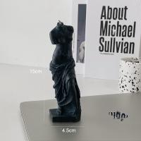 China Venus Statue Roman Column Scented Candle Holder Customized European Style for sale