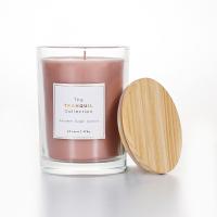 China Handmade White Barn Vanilla Sage Outdoor Glass Scented Soy Wax Candle For Home for sale