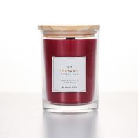 China Handmade White Barn Vanilla Sage Outdoor Glass Scented Soy Wax Candle For Home for sale