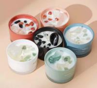 China Fragrance Mini Small Scented Soy Candle Jar Custom Logo Private Label In Bulk for sale