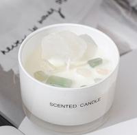 China Fragrance Mini Small Scented Soy Candle Jar Custom Logo Private Label In Bulk for sale