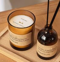 China AROMA HOME Luxury Custom Private Label Aromatherapy Soy Wax Scented Candles Reed Diffusers Gift Set With Wooden Pallet M for sale
