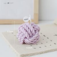 China AROMA HOME Wholesale Delicate Small Wool Scented Soy Wax Paraffin Fragrance Birthday Gift Box Aromatherapy Creative Cand for sale