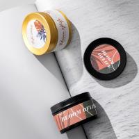 China AROMA HOME Customized Mini Black and Golden Color Gift Set 5 Scents Home Fragrance Scented Soy Wax Candle for sale