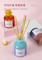 China Healthy Indoor Rattan Volatile Aromatherapy Reed Diffuser Fire Free for sale