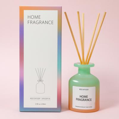 China Healthy Indoor Rattan Volatile Aromatherapy Reed Diffuser Fire Free for sale
