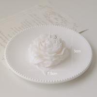 China AROMA HOME Flower Shape Peony Carving Soy Wax Candle Aromatherapy Scented Handmade for sale