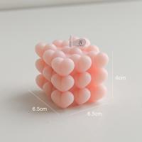China Pink Beach Natural Soy Wax Aroma Home Candle Heart Shaped Scented Customized for sale