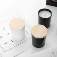 China Wholesale Luxury Scented Soy Wax Candles With Wooden Lid Gift Box for sale