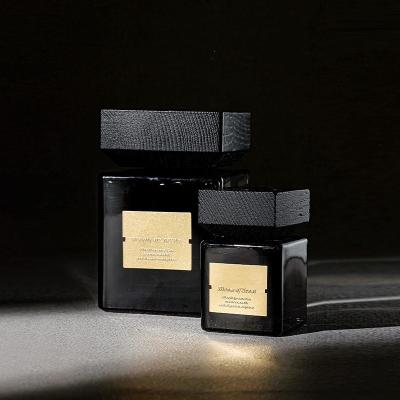 China Glass Bottle Stick Aroma Luxury Home Scents Reed Diffuser 500ml With Package Box for sale