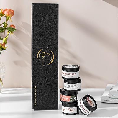 China Decor Jar Candle Gift Set 100% Soy Wax Travel Tin Scented Candle 5pcs/Set for sale