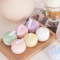 China Private Label Fruit Aroma Mini Soy Wax Macaron Handmade Candle For Bathroom for sale
