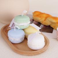 China Private Label Fruit Aroma Mini Soy Wax Macaron Handmade Candle For Bathroom for sale