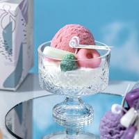 China Soy Wax Candle Scented Small Private Label 140g Ice Cream Scented Candles In Box for sale
