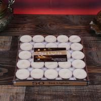 China Aromatherapy Heart Shaped Smokeless Tealight Soy Wax Scented Candles 50 Pcs for sale
